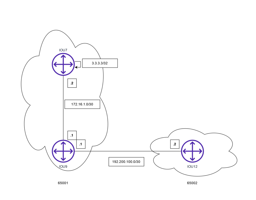 Basic BGP Information – Networking Lab